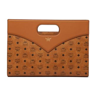 MCM Mcm, Femme, Sacs, Brun, Taille: ONE Size Diamond Tote