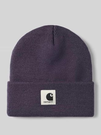 Carhartt Work in Progress Beanie mit Label-Patch Modell Ashley