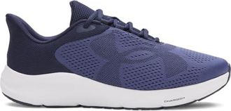 Under Armour Charged Pursuit 4 Grand Logo, chaussures running pour homme, chaussures de course avec amorti, Hommes, Midnight Navy / Midnight Navy / Black, 9, Midni