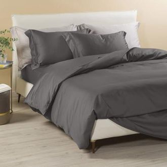 Caleffi Bettw&auml;sche Set 4teilig aus 100% Baumwolle - Weiches und Elegantes Duvet Cover, Waschbar & Pflegeleicht Bettbezug, Bettwaren & Bettw&auml;sche