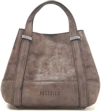 PESERICO Femme, Sacs, Brun, Taille: ONE Size Sac &agrave; main