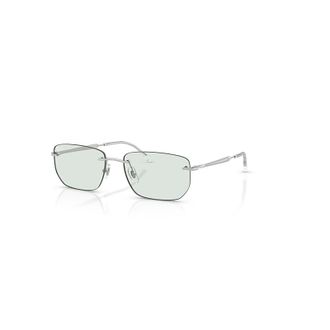 Ray-Ban Rb3768 Transitions Color Touch Lenses Sonnenbrillen Silber Fassung Gr&uuml;n Glas 56-17