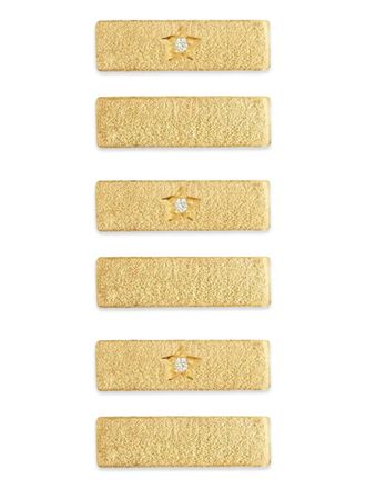 Marie Lichtenberg collier m&eacute;daillon Micro Coco orn&eacute; de diamants