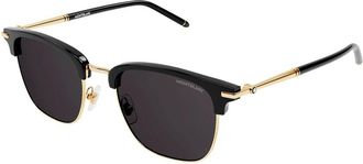 Montblanc Montblanc - Lunettes de soleil Mb0242S - Homme - Accessoires - Noir - Taille: 55 MM