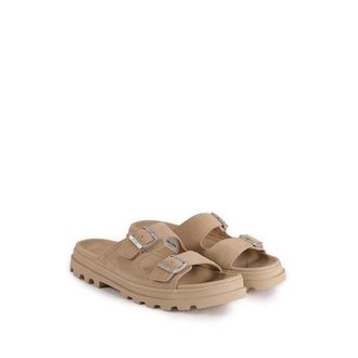 Palladium Sandales plates Dunelite Riviera en su&egrave;de