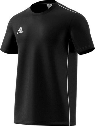adidas Herren Core 18 T-shirt, Black/White, S