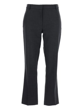Merci pantalon &agrave; taille ceintur&eacute;e - Gris