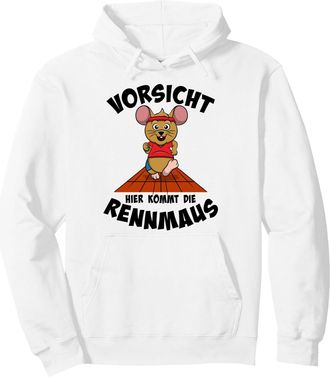 Jimbeels Rennmaus L&auml;ufer Sprinter Jogger Marathon Fitness Maus Pullover Hoodie