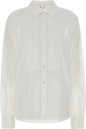 Gimaguas Femme, Blouses et Chemises, Blanc, Taille: 44 FR Alfred Shirt