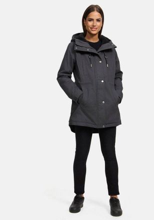 Navahoo Winterjacke Winterfunke Designer Winterjacke mit Teddyfell gef&uuml;ttert