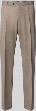 Bugatti Straight Fit Hose aus Schurwoll-Mix