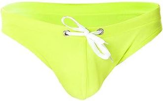 Generic Trunks Short de bain pour homme - Collants sexy &agrave; taille basse - Pour vacances, plage, imprim&eacute; - Maillot de bain pour adulte, vert, XL taille courte