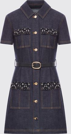 Self Portrait Robe SELF-PORTRAIT Femme couleur Bleu