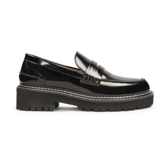 Kazar Lacklederschuhe mit Profilsohle - - Shoes - Damen - Schwarzk - 39 EU