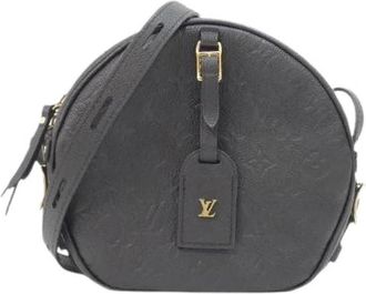 Louis Vuitton Pre-owned Boite Chapeau Souple Monogram Empreinte Sac Bandouli&egrave;re - Femme - Pre-owned - Noir - Taille: ONE Size