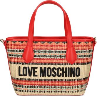 Love Moschino Femme, Sacs, Multicolore, Taille: ONE Size Mini Stripe Tote