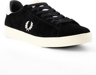 Fred Perry Herren Sneaker gr&uuml;n Nubuk-/Veloursleder