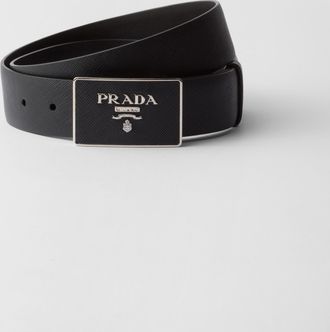 Prada Gürtel aus Saffiano-Leder