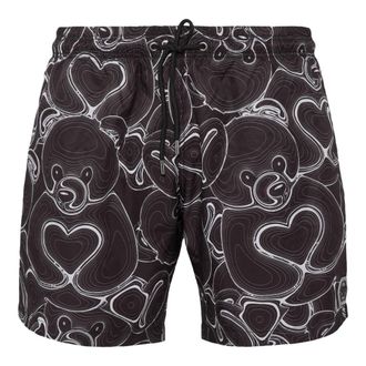 Philipp Plein Swim Trunks Teddy Bear - - Swimwear - Herren - Schwarzk - 3XL