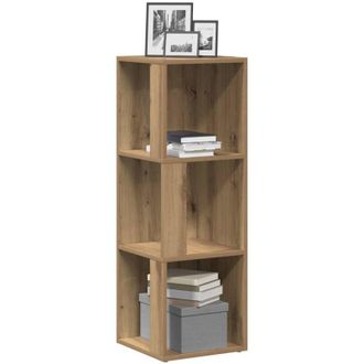 vidaXL Armoire dangle ch&ecirc;ne artisanal 33x33x100 cm bois ding&eacute;nierie - Vidaxl