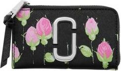 Marc Jacobs Portefeuille The Snapshot Top Zip Multi en cuir