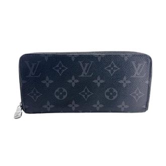 Louis Vuitton Pre-owned Portefeuille Long Monogram Eclipse (bi-pli) - Homme - Pre-owned - Noir - Taille: ONE Size