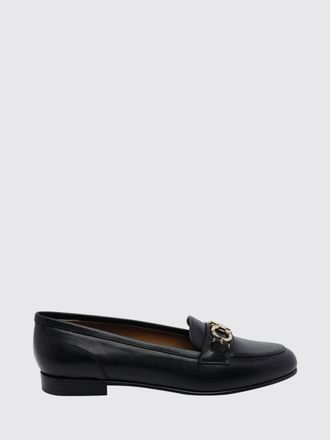 Ferragamo Mocassins Bax en cuir de veau lisse avec ornement Gancini