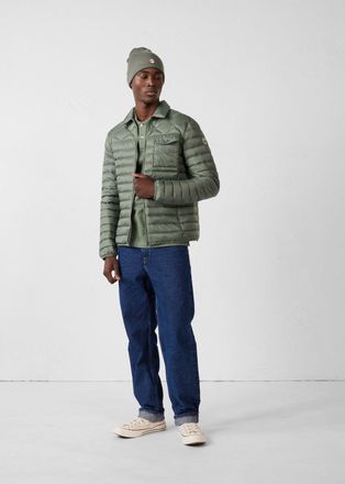 Jott Doudoune col chemise Vert sauge Ethan - Taille XXL