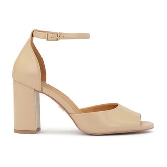 Kazar Beige Sandalen mit vollem Absatz - - Shoes - Damen - Beige - 41 EU