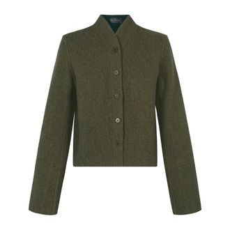 Cortana Femme, Vestes, Vert, Taille: 42 FR Jo, veste verte à double face