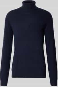 Christian Berg Regular Fit Strickpullover aus reinem Kaschmir mit Rollkragen