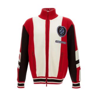 Dr&ocirc;le de Monsieur Homme, Pulls, Multicolore, Taille: M Pull zipp&eacute; int&eacute;gral