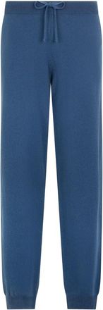 Malo Homme, Pantalons, Bleu, Taille: M Cashmere Pantalons de surv&ecirc;tement