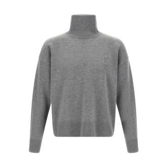 Ami Bags - - Knitwear - Herren - Grau - L