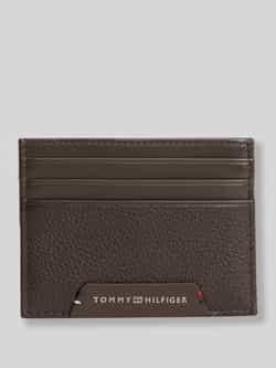 Tommy Hilfiger Portemonnaie aus echtem Rindsleder Modell CORP CC HOLDER