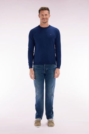 Eden Park Jean 5 Poches En Denim Stretch Brut Coupe Droite
