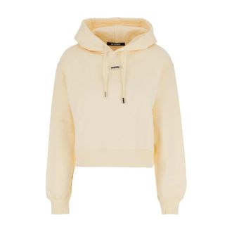 Jacquemus Damen, Sweatshirts & Hoodies, Beige, XSGr&ouml;&szlig;e