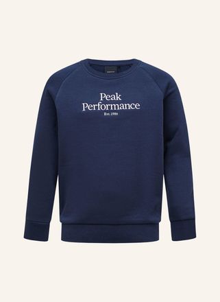 Peak Performance Jr Original Crew Sweatshirtpullover blau