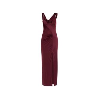 Versace Draped Dress - - Dresses - Damen - Rot - M
