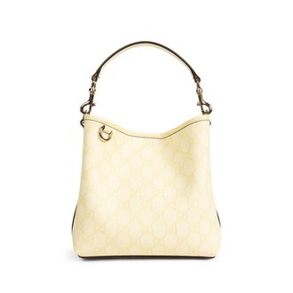 Gucci GG Emblem Small Bucket Bag
