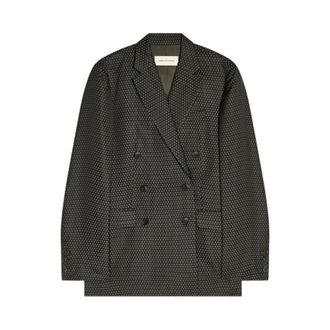 Dries Van Noten Femme, Vestes, Noir, Taille: 42 FR Blazer Crois&eacute;