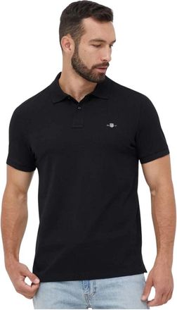 GANT Polo Shirts - - Tops - Herren - Schwarzk - S