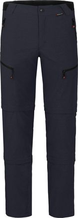 Bergson LEBIKO Doppel Zipp-Off mit T-Zipp | Herren Wanderhose, robust elastisch, Night Sky [367], 52 - Herren