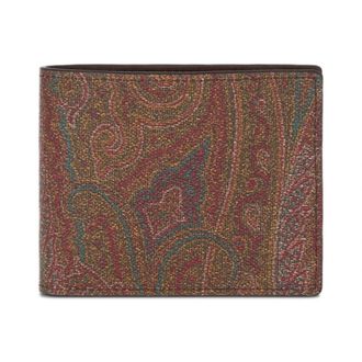 Etro Bi-fold Paisley Portemonnaie - - Accessories - Herren - Mehrfarbig - ONE SIZE