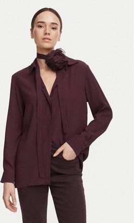 Marella Hemd Orca 2623116041 Dunkelrot Regular Fit