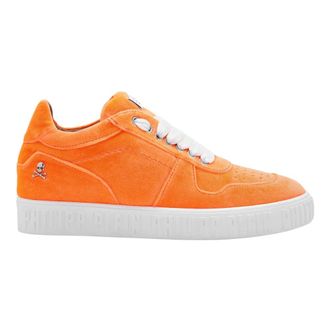 Philipp Plein Velvet Lo-Top Sneakers King Power - - Shoes - Damen - Orange - 36 EU