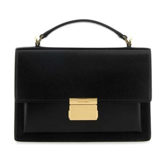 Golden Goose Schwarze Leder Venezia Handtasche - - Bags - Damen - Schwarzk - ONE SIZE