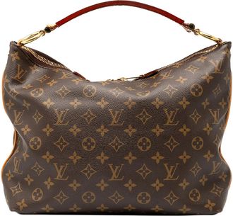 Louis Vuitton Hobo Bags - Monogram Sully PM - Gr. unisize - in Braun - f&uuml;r Damen