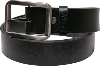 Urban Classics Unisex Gürtel Synthetic Leather Thorn Buckle Basic Belt black L/XL