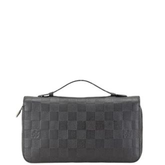 Louis Vuitton Portefeuille pochette vintage doccasion - Femme - Pre-owned - Noir - Taille: ONE Size